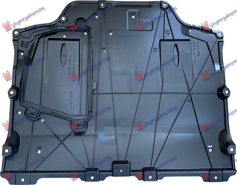 ZASTITA MOTORA TOYOTA COROLLA CROSS (2022-) (OEM: 51410-0A040, 514100A040)