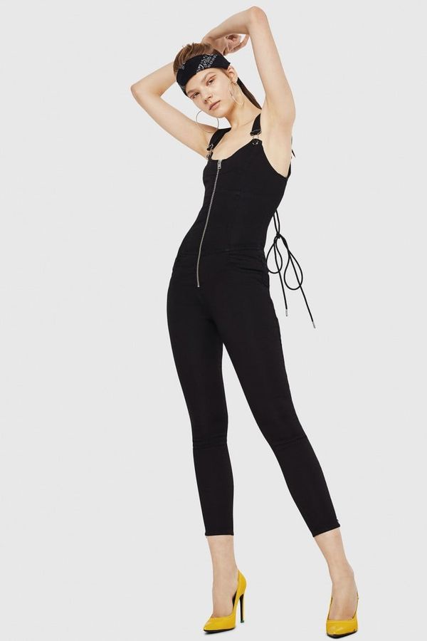 9011 DIESEL S.P.A.,BREGANZE OVERALLS - DIESEL DINDERNE OVERALLS BLACK