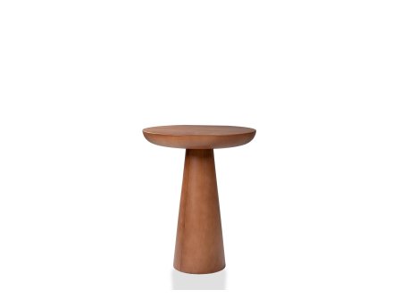 HANAH HOME Stolica Mushroom Walnut 2