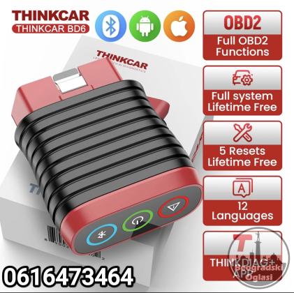 Thinkcar BD6 Bluetooth OBD2 Auto Dijagnostika