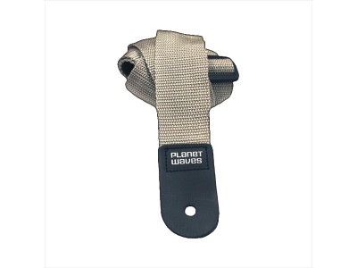 D'Addario POLYPRO GUITAR STRAP Silver PWS105