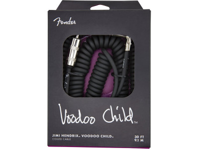 Fender PRIBOR Jimi Hendrix Voodoo Child Cables Black 30FT