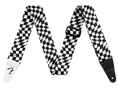 Fender PRIBOR Wavy Checkerboard Polyester Strap