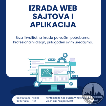 Izarada Web aplikacija i Web sajtova