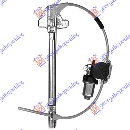 PODIZAC ZADNJEG PROZORA ELEKTRICNI Desna str. RENAULT MEGANE SDN (1996-1998) (OEM: 7700834342)