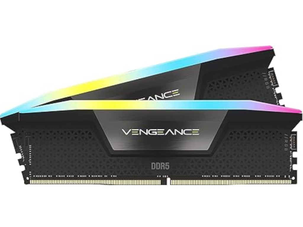 CORSAIR VENGEANCE 32GB(2x16GGB) DDR5-6000MHz RGB, CMH32GX5M2E6000C36