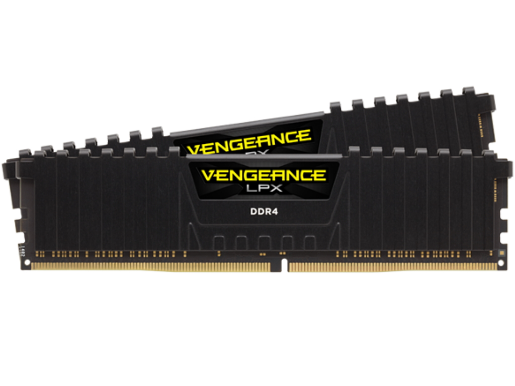 CORSAIR VENGEANCE 16GB(2X8GB) DDR4-3200Mhz C16 1.35V, CMK16GX4M2E3200C16