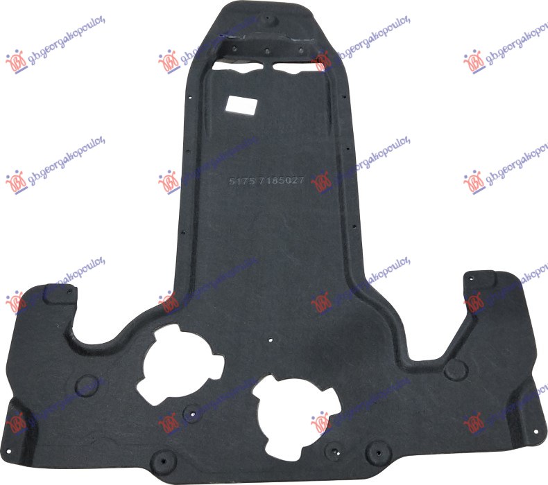 ZASTITA MOTORA (CENTRALNI DEO) (& GT/F07) BMW SERIES 6 (E63/64) COUPE/CABRIO (2004-2011) (OEM: 51757185027)