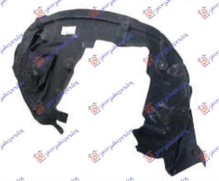 POTKRILO PLASTICNO Desna str. AUDI A8 (2021-) (OEM: 4N0821192B, 4N0821192D)