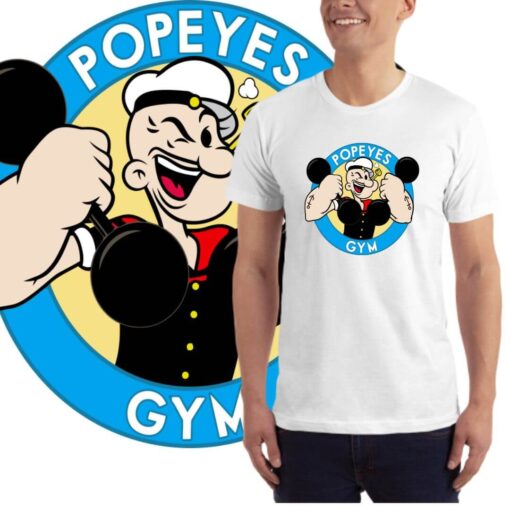 Muška majica Popeyes Gym