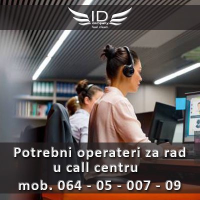 Potrebni operateri za rad u call centru Srbija Beograd