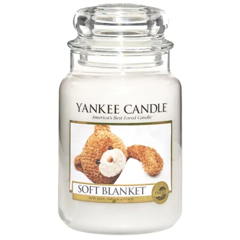 Soft Blanket - Yankee Candle mirisna sveća L (citrus i vanila)