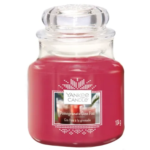 Pomegranate Gin Fizz - Yankee Candle mirisna sveća S (nar, citrusi, ruzmarin, džin)