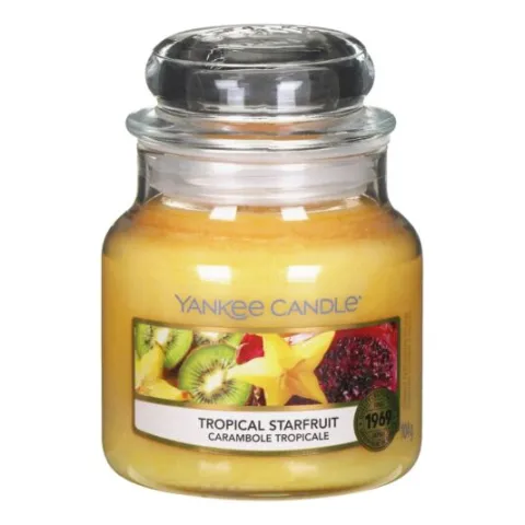 Tropical Starfruit - Yankee Candle mirisna sveća S (tropsko cveće i voće)