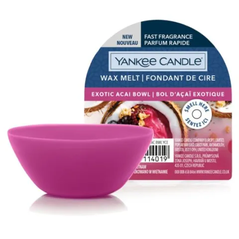 Exotic Acai Bowl Yankee Candle mirisni vosak (kokos, crna ribizla, vanila)