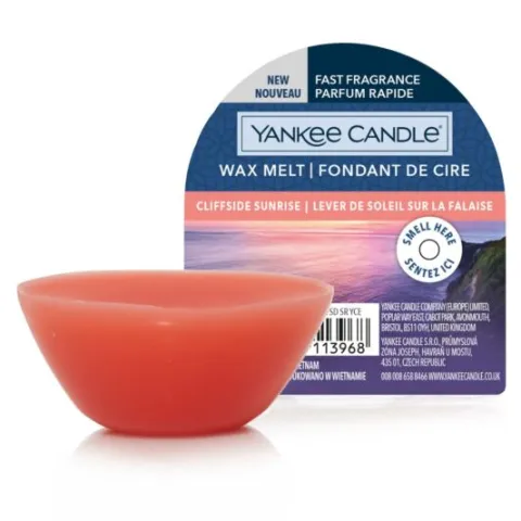 Cliffside Sunrise Yankee Candle mirisni vosak (nektarine, jagode, hibiskus)