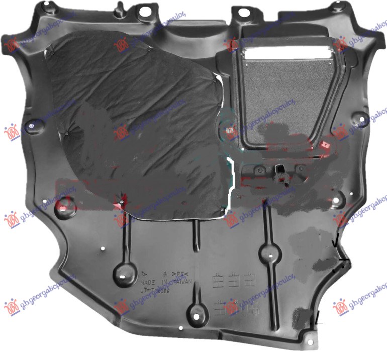 ZASTIT MOTORA PREDNJA PLASTICNA LEXUS NX (2022-) (OEM: 51420-F6020, 51420F6020)