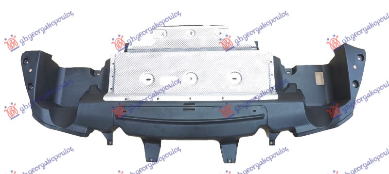 ZASTITA PODA ZADNJA PLASTICNA (SA ALUMINIJUM) LAND ROVER DISCOVERY SPORT (2019-) (OEM: LR127724)