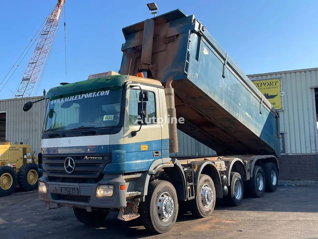 Mercedes-Benz Actros 5048 Kipper 10x8 Full Steel V6 25m3 Steel Tipper Box Good kiper