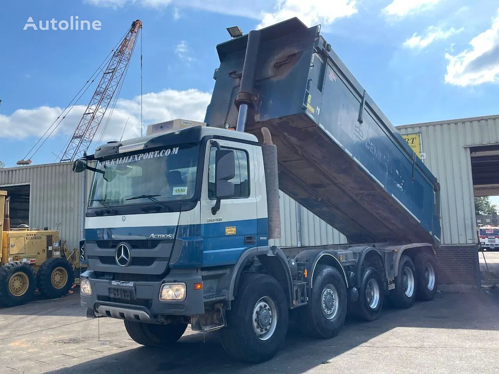 Mercedes-Benz Actros 5046 MP3 Kipper 10x8 Full Steel Big Axles V6 25m3 Steel T kiper