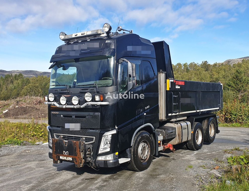 Volvo FH540 *6x2 *PLOW PLATE *SNOW BLADE *HUB REDUCTION *RETARDER kiper