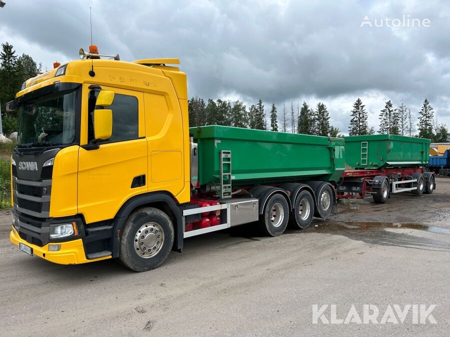 Prodaje se Scania R500 kiper na aukciji + prikolica kiper