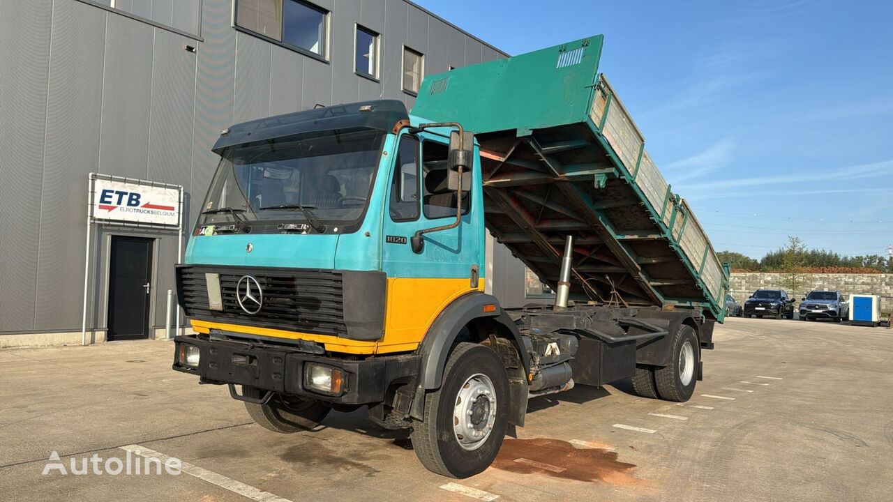 Mercedes-Benz SK 1820 (4X4 / GRAND PONT / LAMES / POMPE MANUELLE) kiper