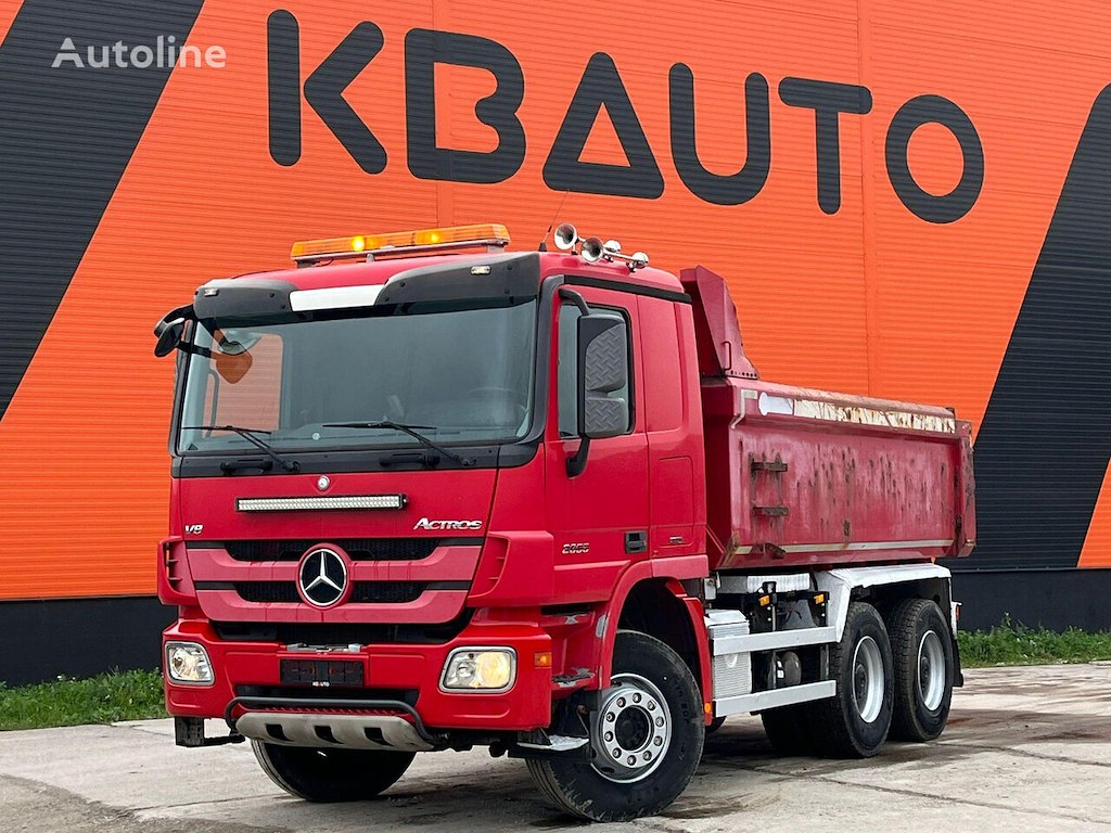 Mercedes-Benz Actros 2655 6x4 RETARDER / FULL STEEL / BOX L=4596 mm kiper