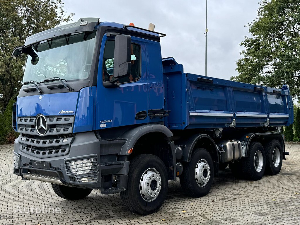 Mercedes-Benz AROCS 3242 8x4 EURO6 WYWROTKA TRÓJSTRONNA Z BORDMATIKIEM kiper