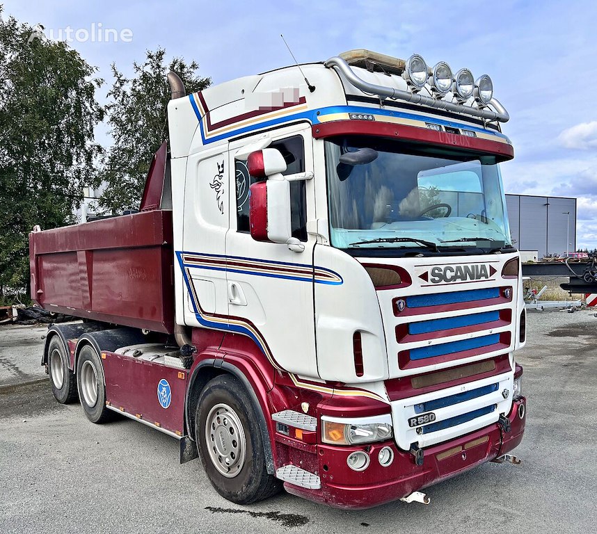 Scania R580 *6x4 *3 PEDALS *RETARDER *VIDEO kiper