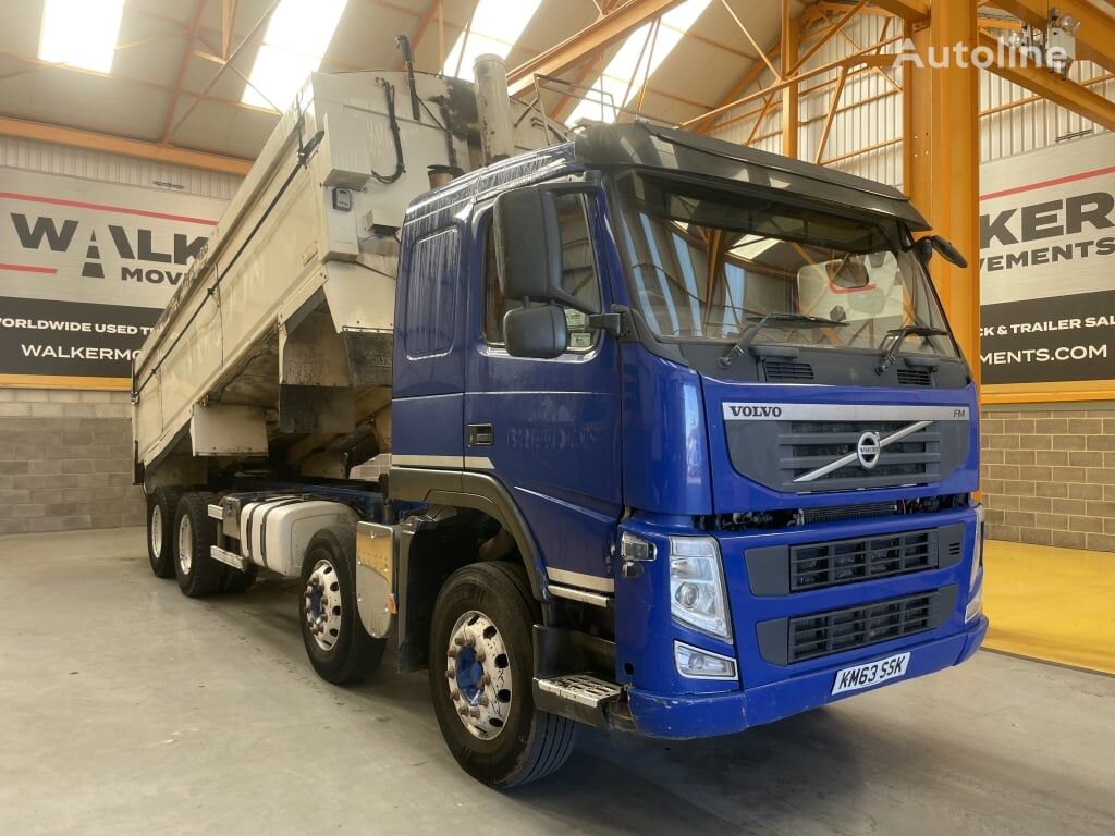 Volvo FM 410 8X4 EURO 5 ALUMINIUM INSULATED TIPPER – 2013 – KM63 SSK kiper