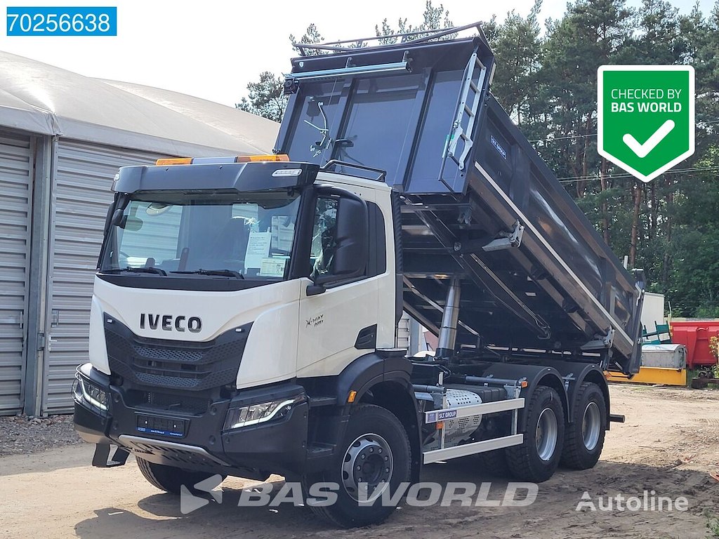 Novi IVECO X-Way 420 6X4 12m3 Retarder Big-Axle 3-Seiten-Kipper kiper