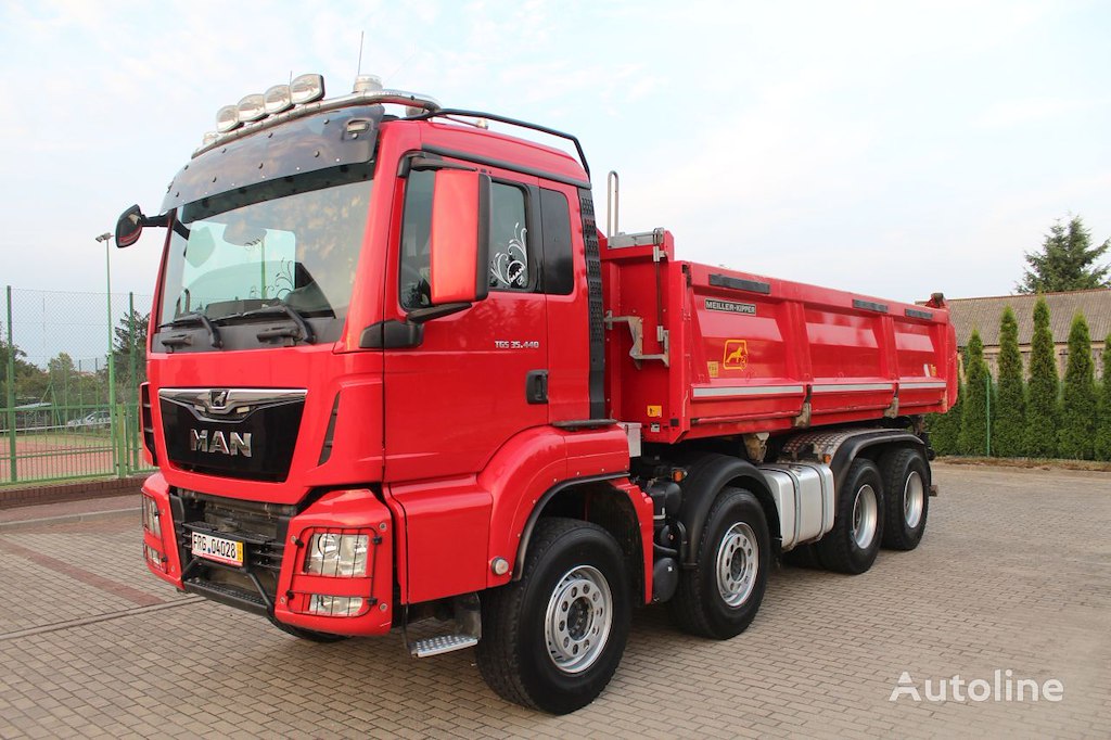 MAN TGS 35.440 8x4 WYWROTKA BORDMATIC MEILLER KIPPER Z NIEMIEC kiper