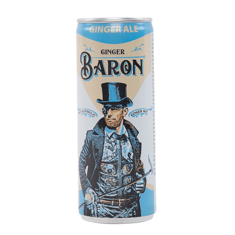 Baron Ginger Ale 0.25L paket od 12 komada