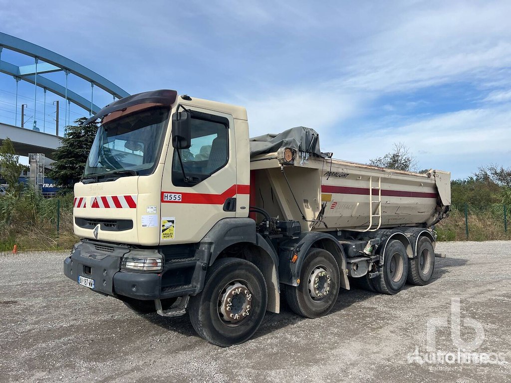 Prodaje se Renault KERAX 420DCI 8x4 Camion Benne kiper na aukciji