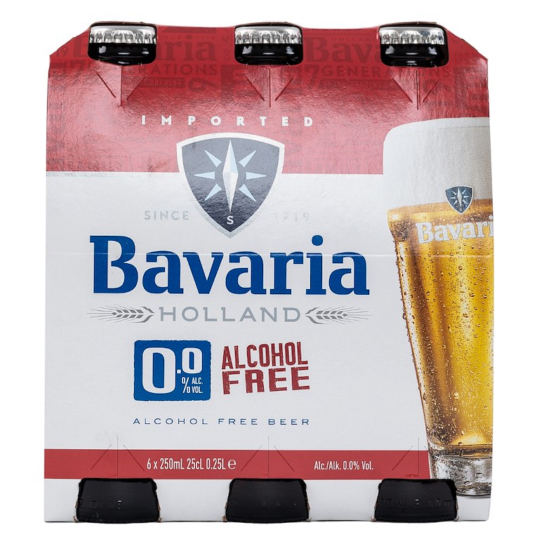 Bavaria 0% 0.25L paket od 24 komada