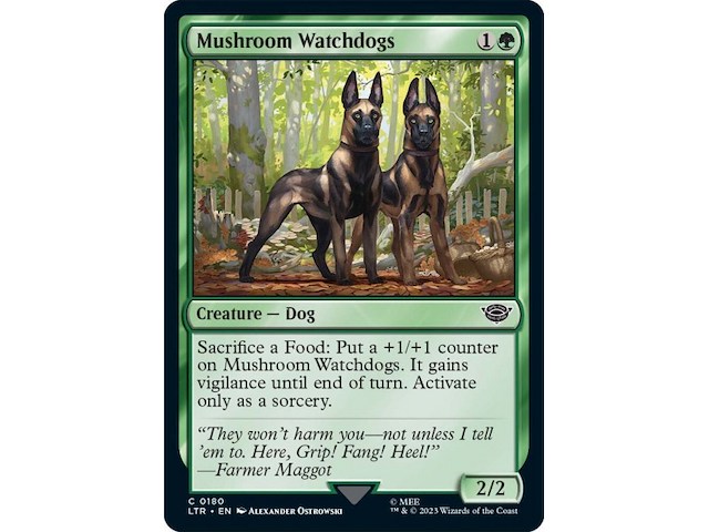 Mushroom Watchdogs - Magic: The Gathering MTG