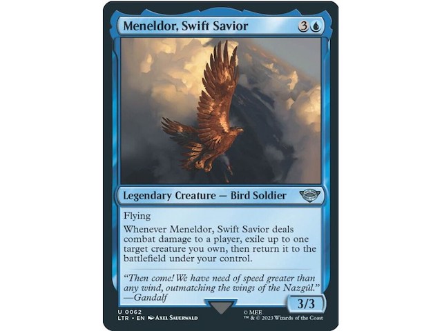 Meneldor, Swift Savior - Magic: The Gathering MTG