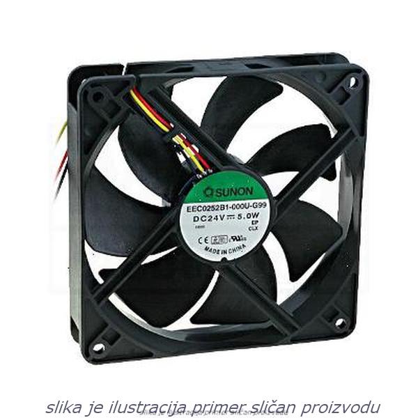 Ventilator 120x120x25 mm 24vdc 3 izvoda ve241225-3 183.83m3h 44.5db