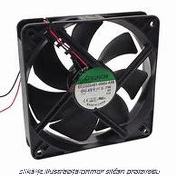 VENTILATOR 120X120X25MM 48VDC 2 IZVODA 5.7W 0.12A 36011