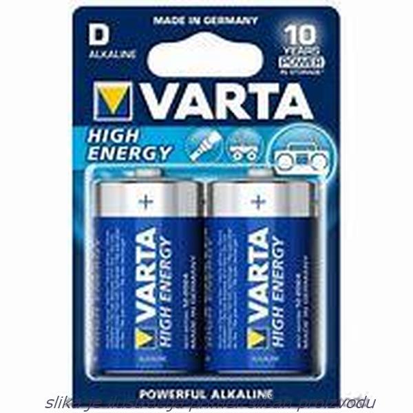 BATERIJA 1.5V ALKALNA HIGH ENERGY2 1.5V LR03AAA NAJMANJA NEW VARTA