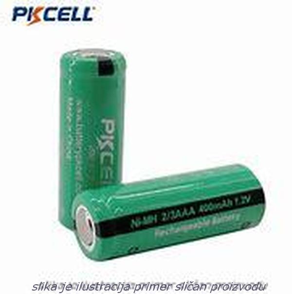 BATERIJA AKUMULATORSKA NICD PKCELL 13AA 1.2V 180MAH INDUSTRIJSKA FI14