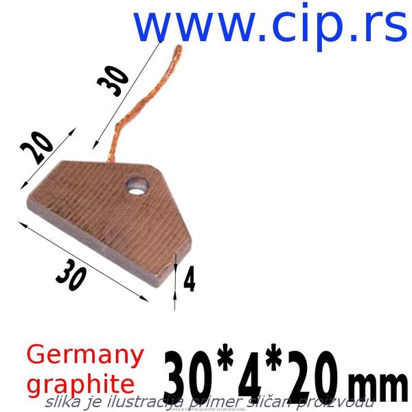 ČETKICA 30X4X20 S8F34 G5763 K14Z3 ZA MIELE SUSARU VM ZA SENZOR PROSUSE