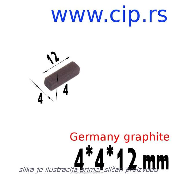 Četkica 4x4x12 m01-77 s8f42603d2 r77 fenovi mikseri nemački grafit ce