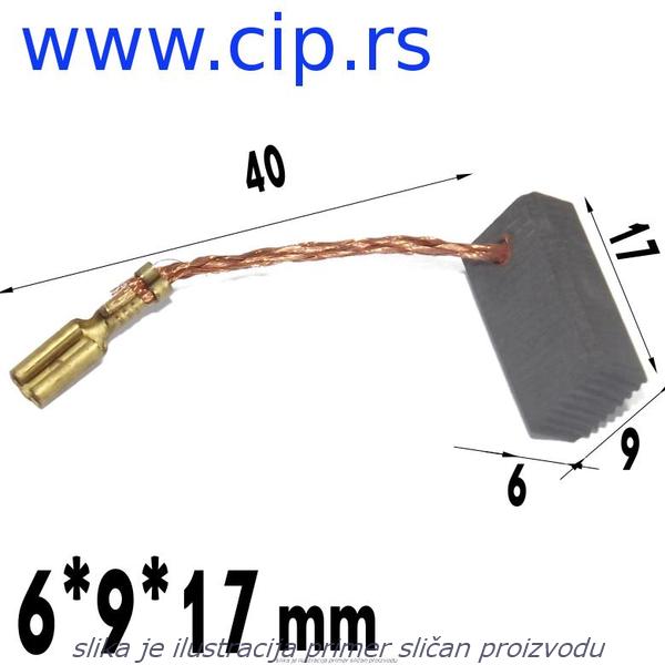 ČETKICA 6X9X176603D23 M01-150 VILLAGER NS SR CENA JE ZA 1 KOMAD