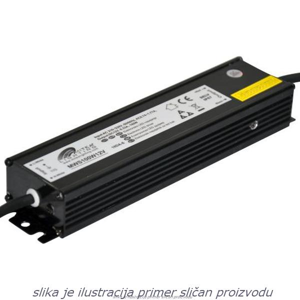 LED NAPAJANJE 100W 12VDC 8995 MSW100W12V 8.3A IP67 ISPRAVLJAČ 210V-250