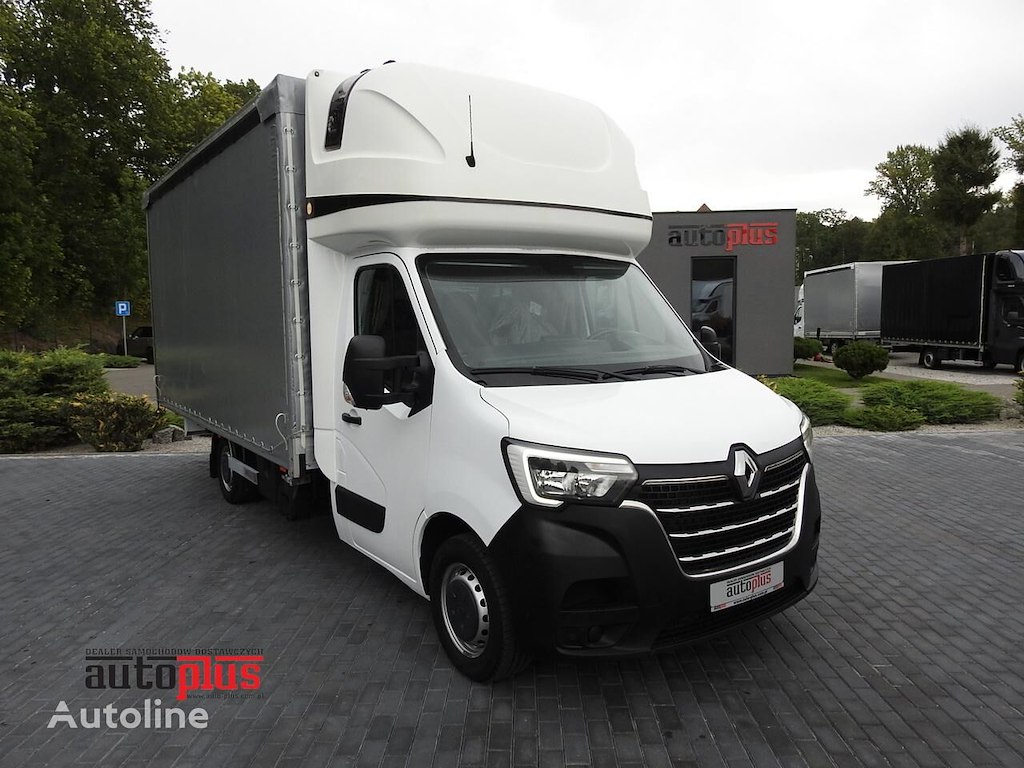 Renault MASTER PLANDEKA 10 PALET WEBASTO TEMPOMAT KLIMATYZACJA LEDY PNEU kamion s ceradom < 3.5t