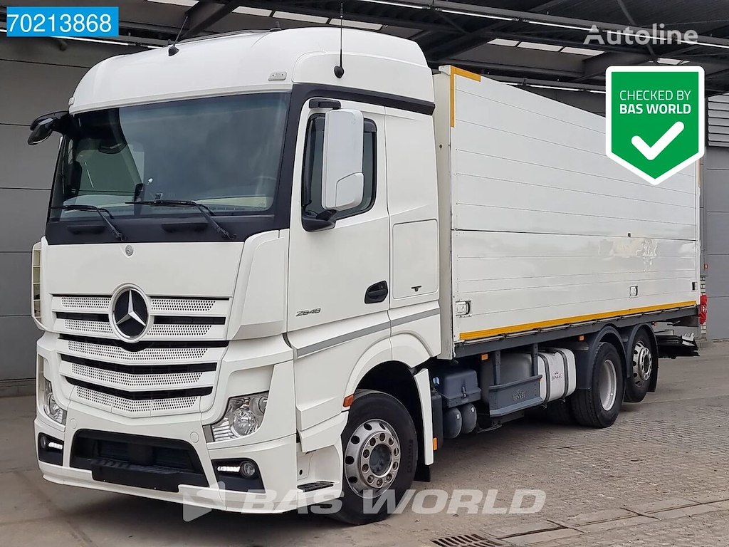 Mercedes-Benz Actros 2548 6X2 Retarder Standklima Liftachse Ladebordwand ACC E kamion furgon