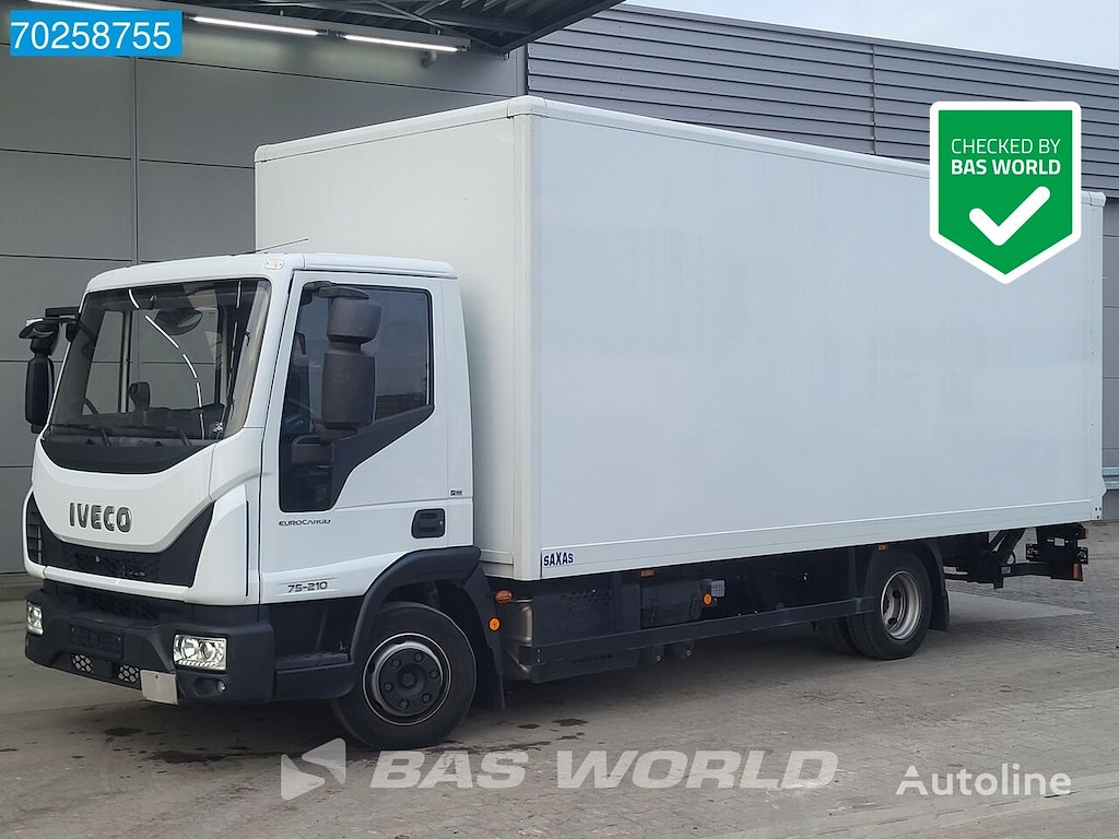 IVECO Eurocargo 75E210 4X2 8tonner Manual Ladebordwand Euro 6 kamion furgon