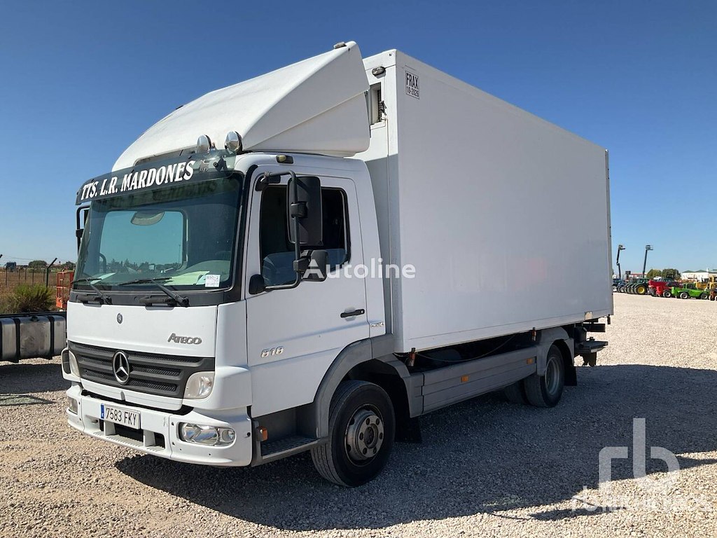 Prodaje se Mercedes-Benz ATEGO 818 4x2 kamion furgon na aukciji